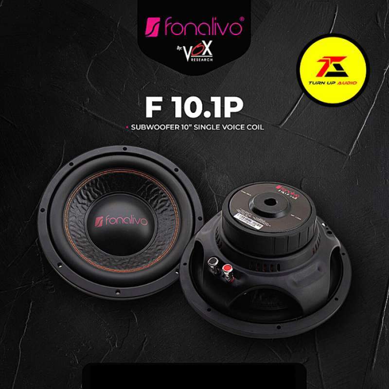 Promo SUBWOOFER PASIF VOX RESEARCH FONALIVO FO 10.1P SINGLE COIL 10 ...