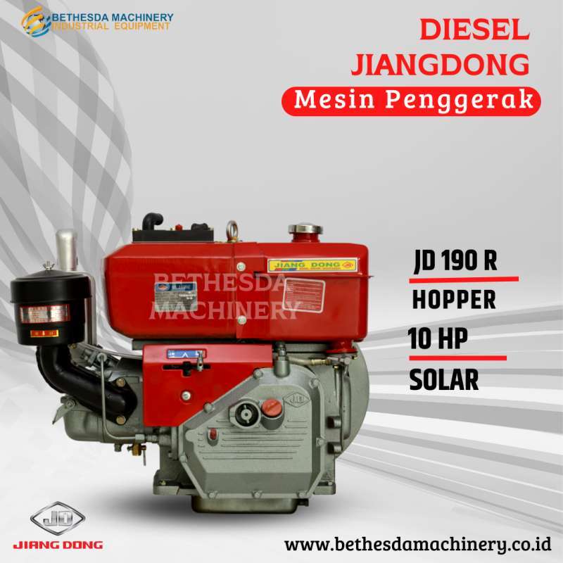Jual Mesin Penggerak JIANGDONG 10 HP Hopper JD 190 di Seller Bethesda Machinery - Kota Surabaya ...