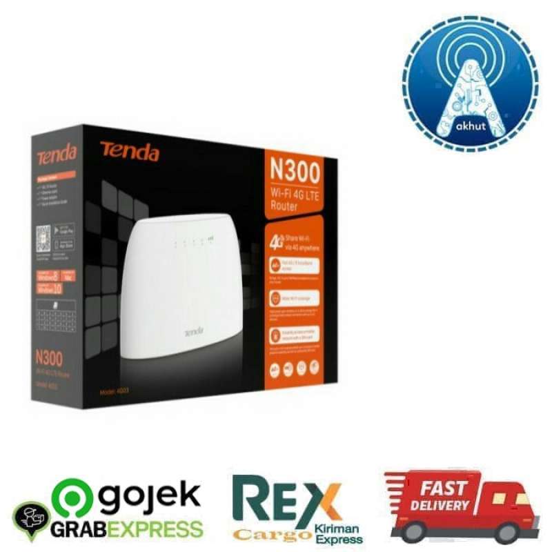 Jual Tenda 4G03 3G 4G N300 Wi-Fi 4G 03 4G LTE Router di Seller Cullen ...