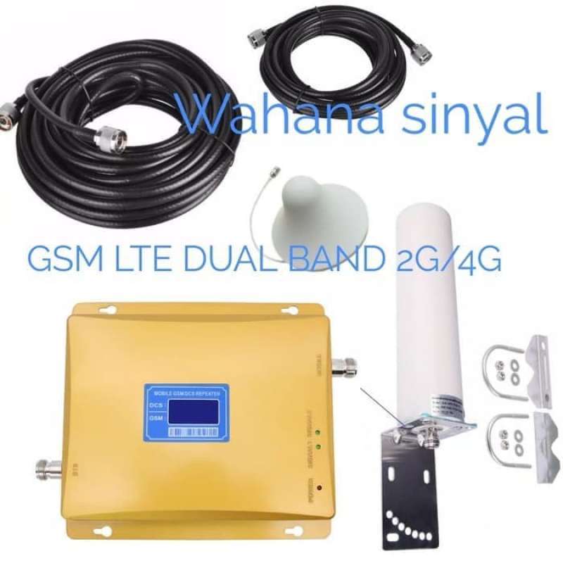 Jual Booster Penguat Sinyal Gsm Dual Band 2G 4G 900 Mhz 1800 Mhz Di Seller Cullen Darrel