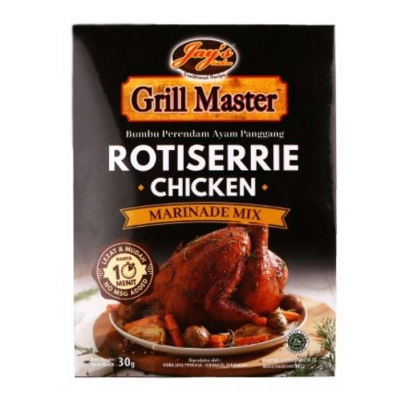 Jual Jay's Grill Master 30gr (dengan lima varian rasa) . Produk Halal - Italian Grill - R ...
