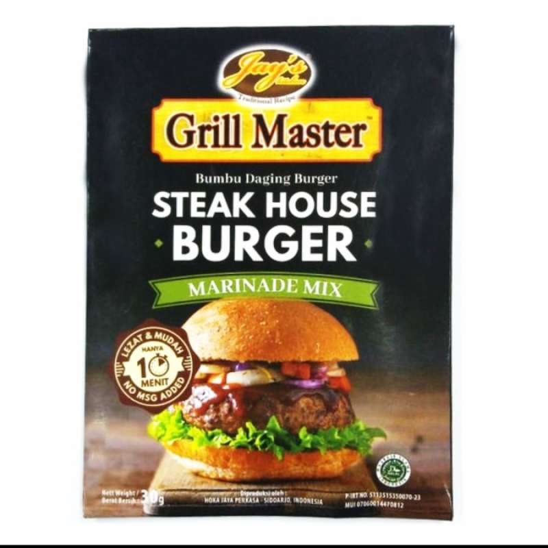 Jual Jay's Grill Master 30gr (dengan lima varian rasa) . Produk Halal - Italian Grill - House ...