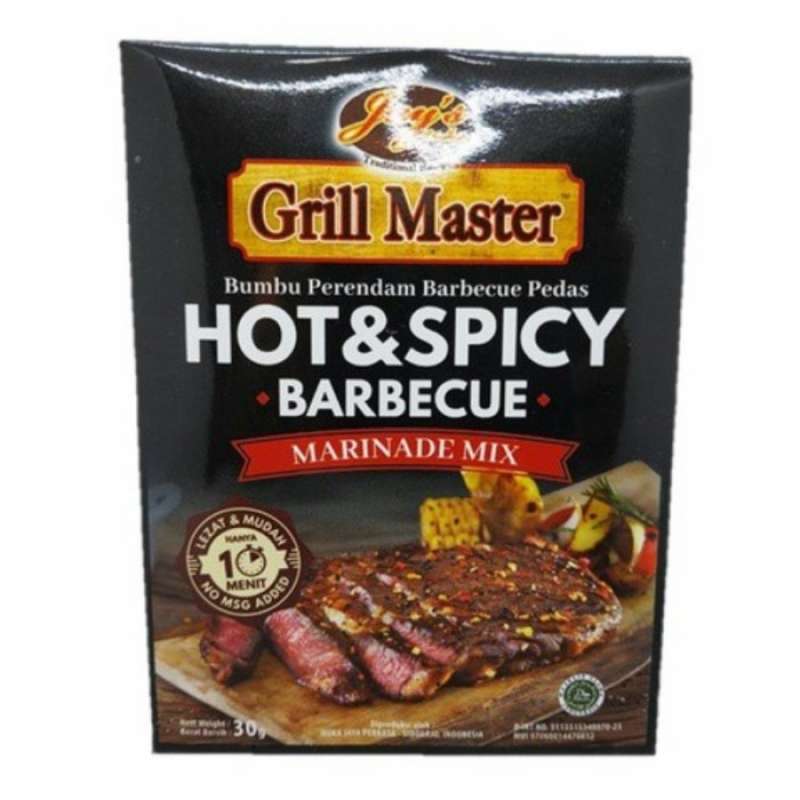 Jual Jay's Grill Master 30gr (dengan lima varian rasa) . Produk Halal - Italian Grill - Hot ...