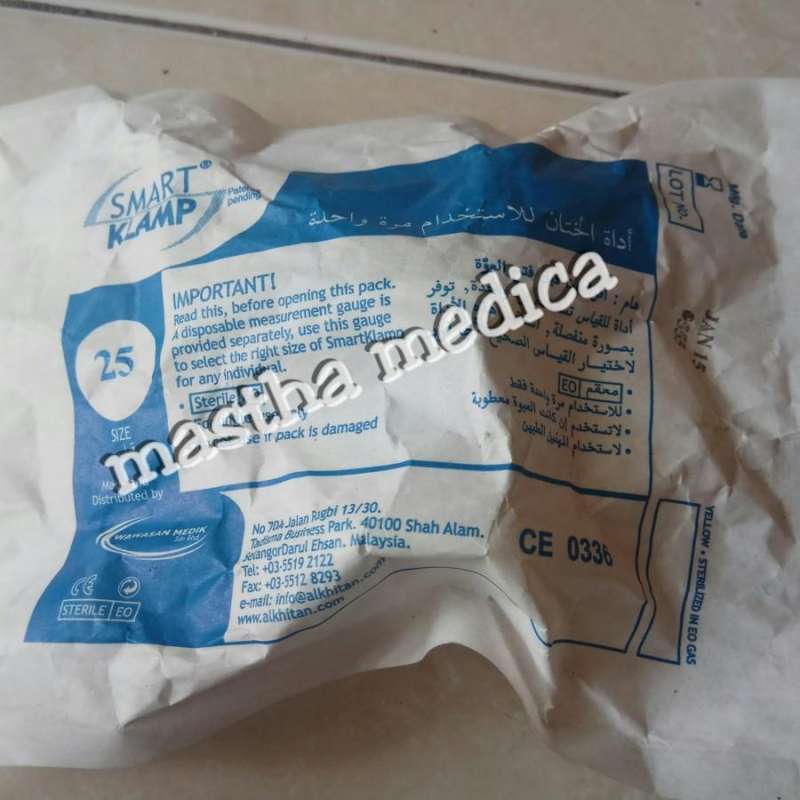 Promo Smart Klamp Clamp Klem Alat Sirkumsisi Sunat Khitan Tanpa Darah ...