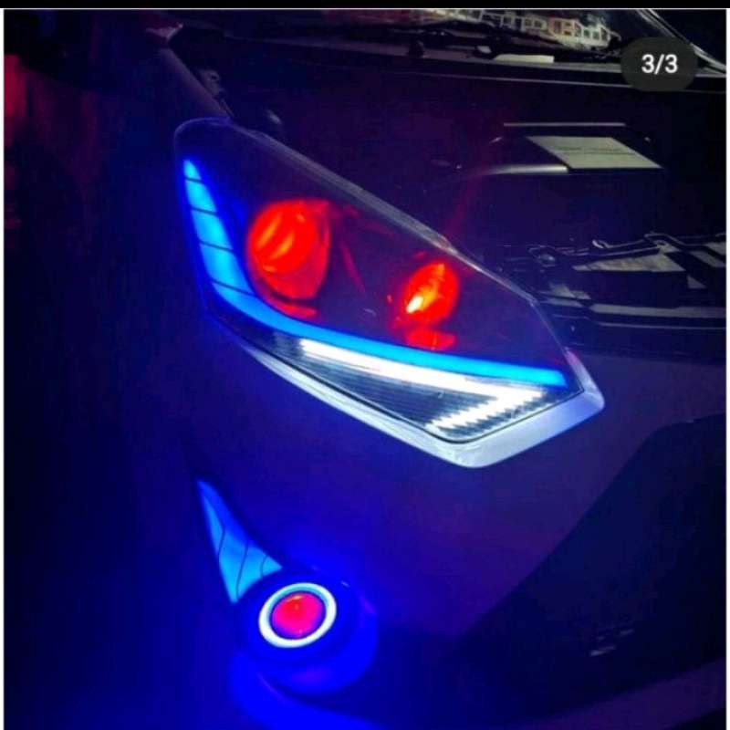 Jual Lampu Agya Ayla 1.2 New Led Custom Doubel Projector Proji Custom ...