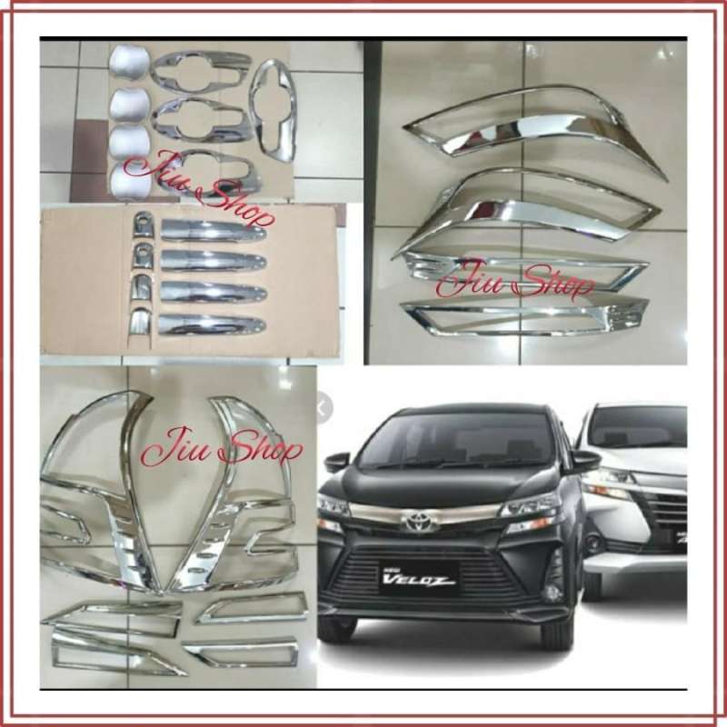 Jual Paket Garnish Lampu Handle Dan Outer Exclusive Chrome All New Veloz di Seller Jiushop ...