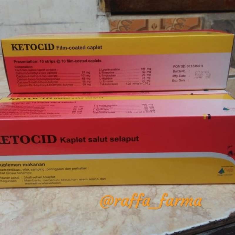 Promo Ketocid.. Perbox.. Isi 100 Kaplet.. Exp Des 21 Diskon 17% di ...