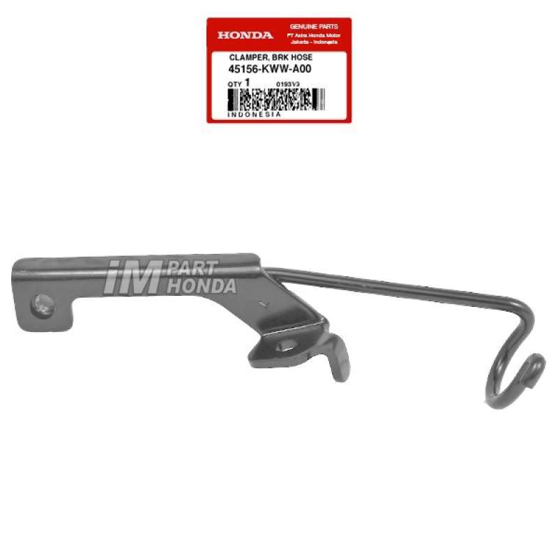 Jual AHM 45156-KWW-A00 Besi Dudukan Selang Rem Cakram Depan Clamper ...