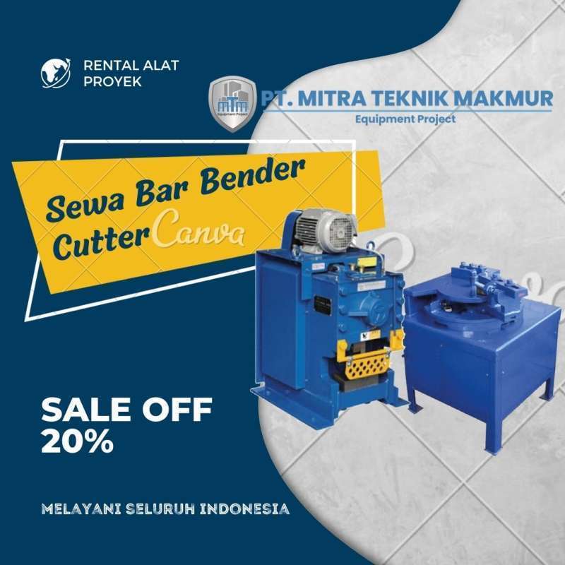 Promo Sewa Bar Bender dan Sewa Bar Cutter | SUMENEP Diskon 8% di Seller ...