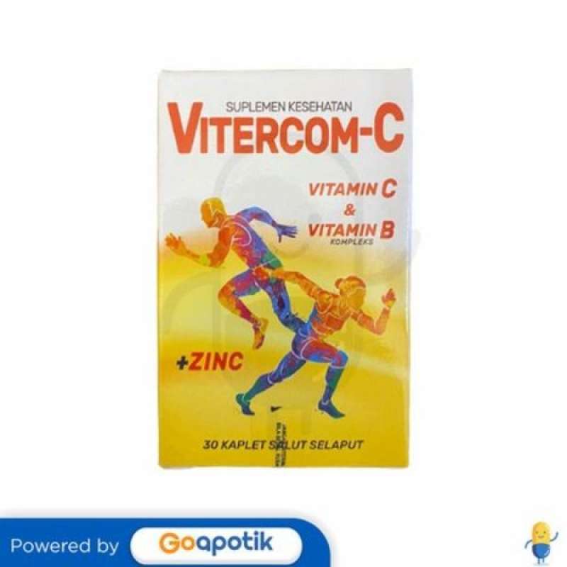Jual VITERCOM-C BOTOL 30 KAPLET di Seller Apotek Hanira Official Store - Marga Mulya, Kota ...