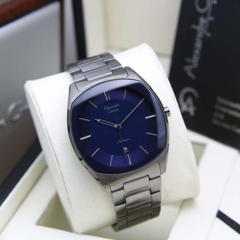 Jual Jam Tangan Pria Alexandre Christie Asteria 8671 Ac8671 (original ...