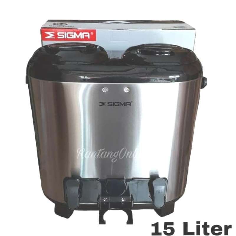 Jual Sigma Double Water Tank 15L/ Dispenser Double Tank/ Sigma Jumbo ...