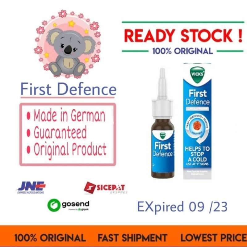 Promo Vicks First Defence Nasal Spray Membunuh Flu Virus Effective ...