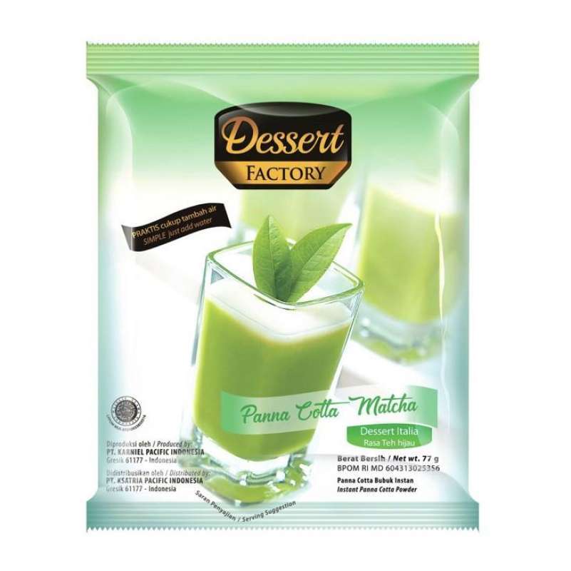 Jual Dessert Factory Panna Cotta Choco Vanilla Mango Matcha Taro ...