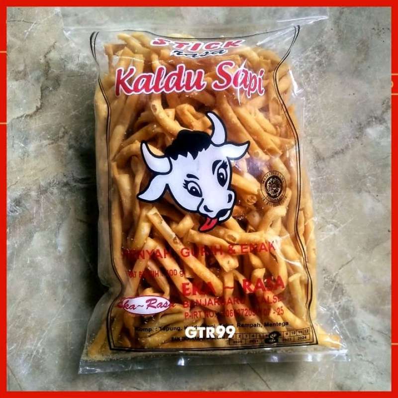 Jual Keeupuk Stick Rasa Kaldu Sapi 300 gr di Seller GTR99 - Loktabat ...