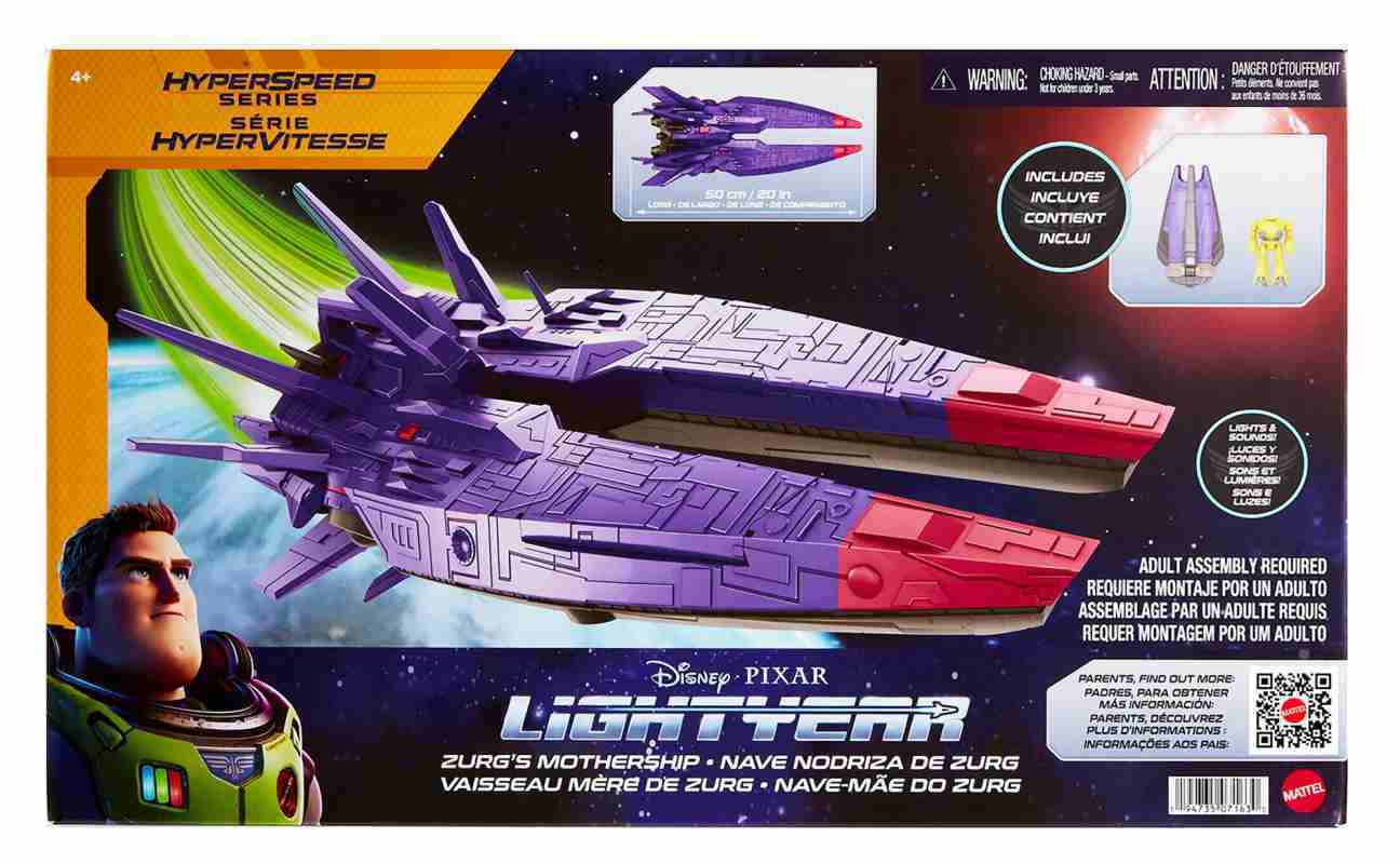 Promo Lightyear Hyperspeed Series Zurg's Mothership HHM23 Diskon 70% di ...