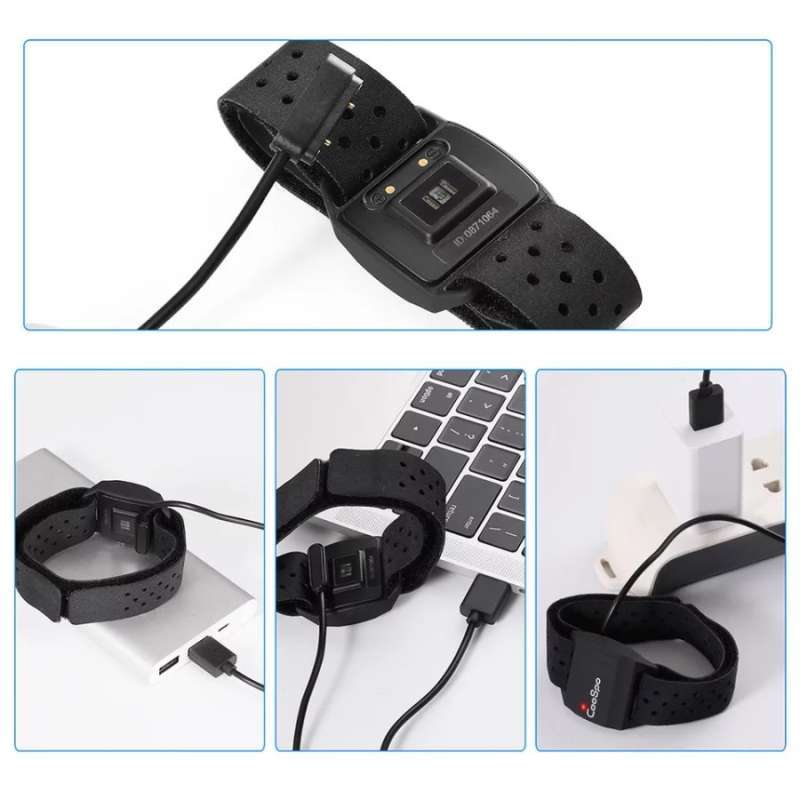Jual kabel charger CooSpo Heart Rate Monitor Armband lengan Optical di ...