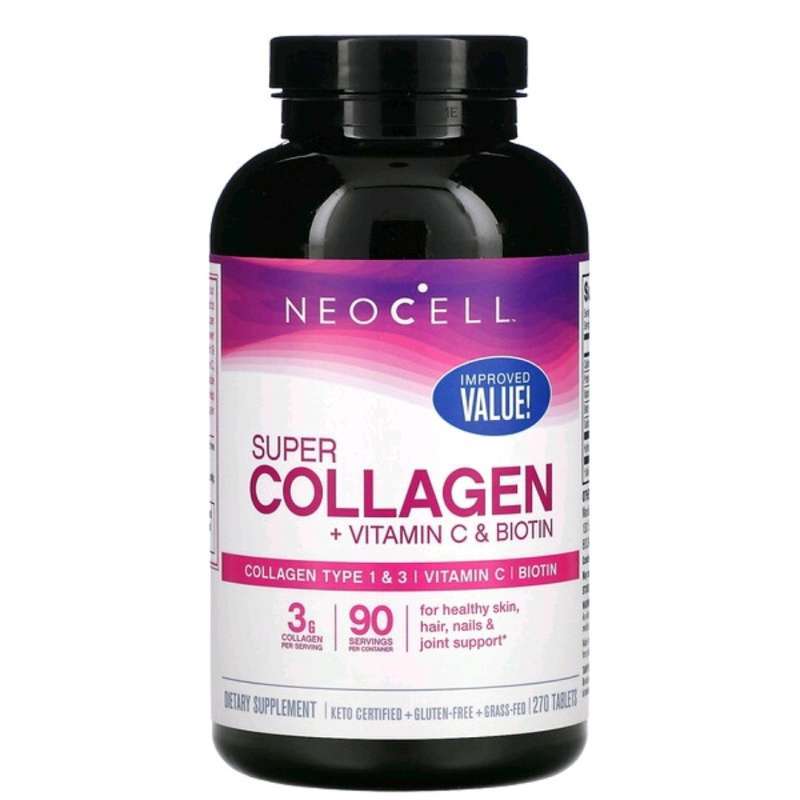 Jual Neocell Super Collagen Keto Certifies Biotin and Vitamin C 270 Tab ...