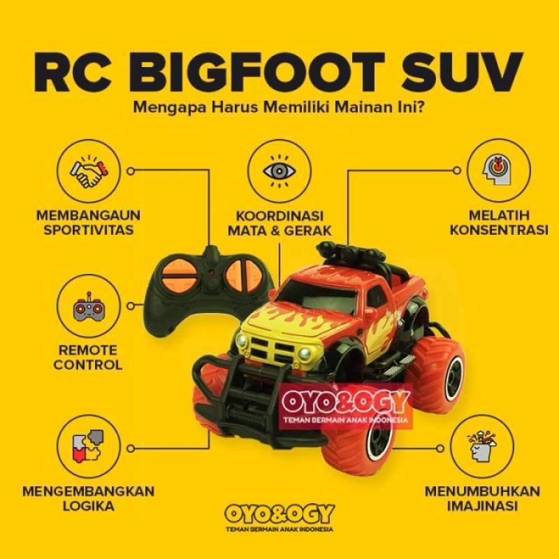 Jual Mainan Rc Rock Crawler Mobil Radio Remote Kontrol Jeep Off Road ...