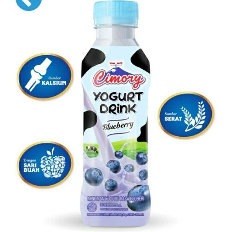 Jual Cimory Yogurt Drink 250ml Blueberry Di Seller Gemilangfy ...