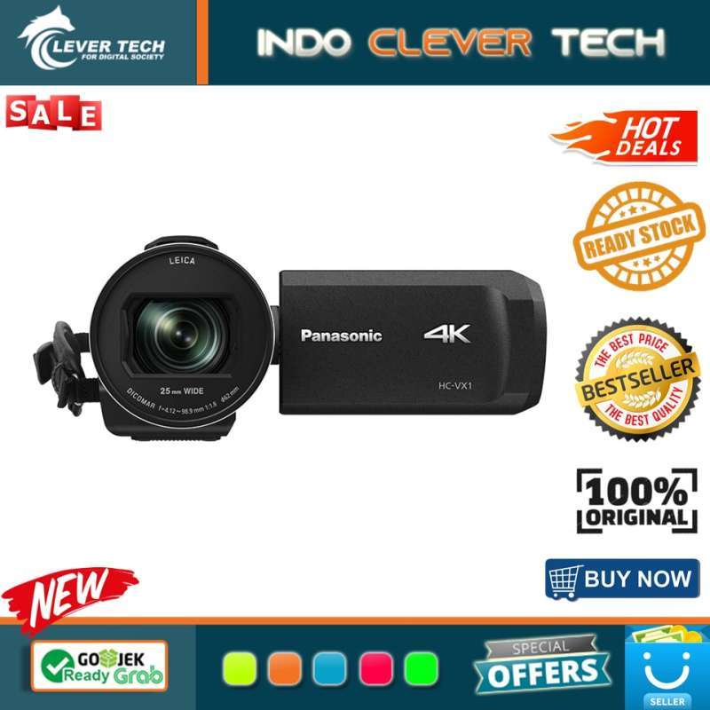 Jual Panasonic Lumix HC-VX1 Camcorder - Black di Seller Clever Tech ...