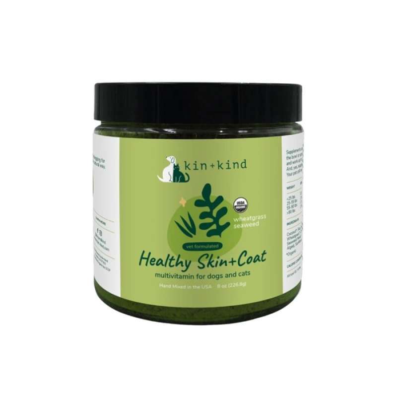 Promo Kin+Kind Healthy Skin And Coat Multivitamin For Dogs & Cats ...