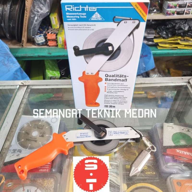 Jual 20m Meteran Minyak Dalam Tangki Oil Measuring Tapes 20 Meter ...