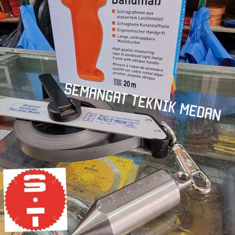 Jual 20m Meteran Minyak Dalam Tangki Oil Measuring Tapes 20 Meter ...