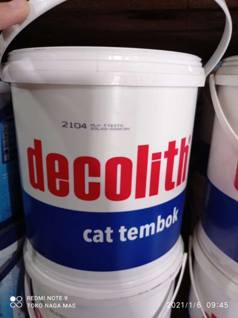 Jual Cat Tembok Decolith 25 Kg Original Murah - Harga Diskon Maret 2024 ...