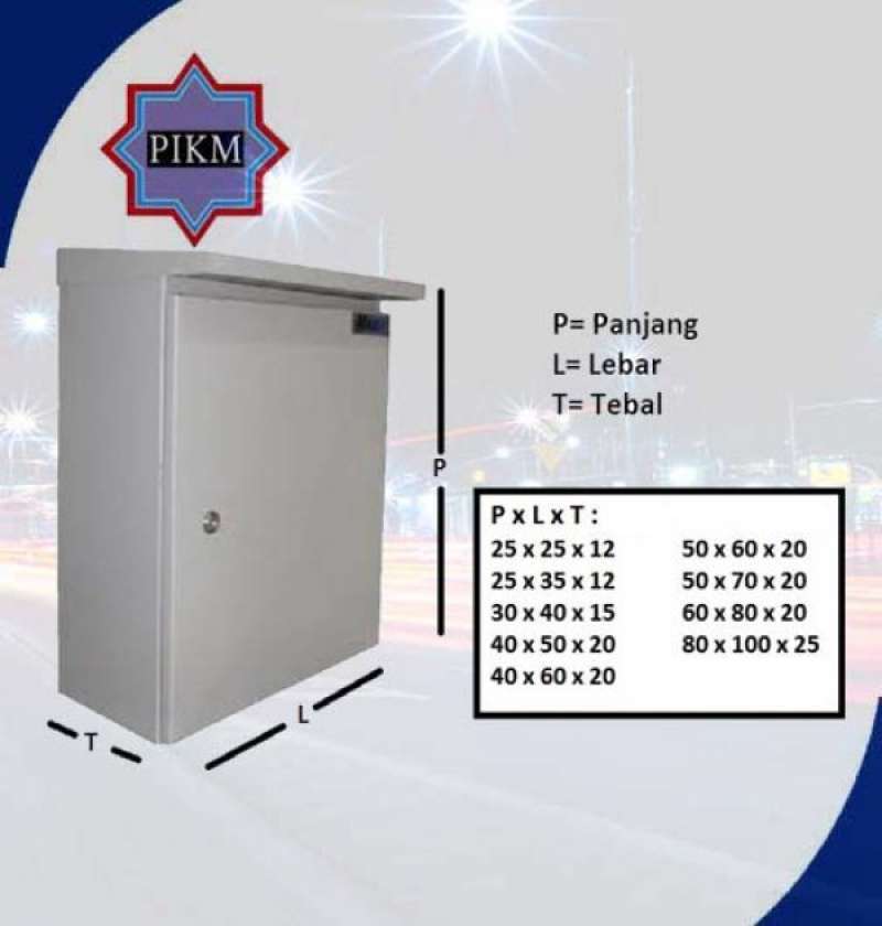 Jual Box Panel Pju - Box Panel Lampu Pju - Box Panel Tiang Pju Di ...