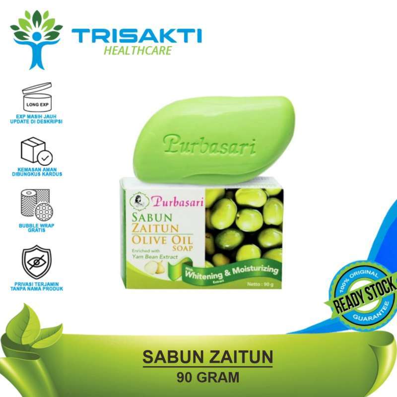 Promo Purbasari Sabun Mandi Batang 90 Gram - All Variant Diskon 45% di ...