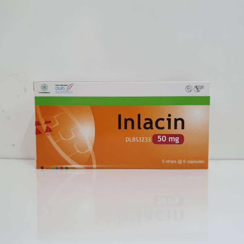 Promo Inlacin 50 Mg 30S Diskon 17% di Seller PALANG MERAH STORE ...