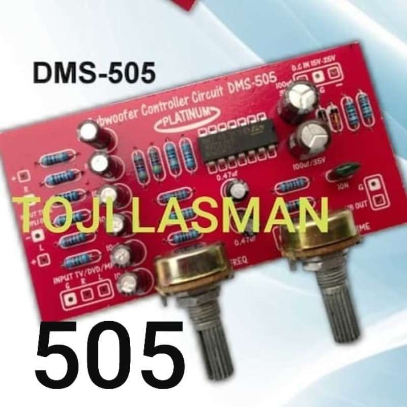 Jual Kit Pcb Pre Amp Subwofer Preamp Dms 505 Platinum Di Seller ...