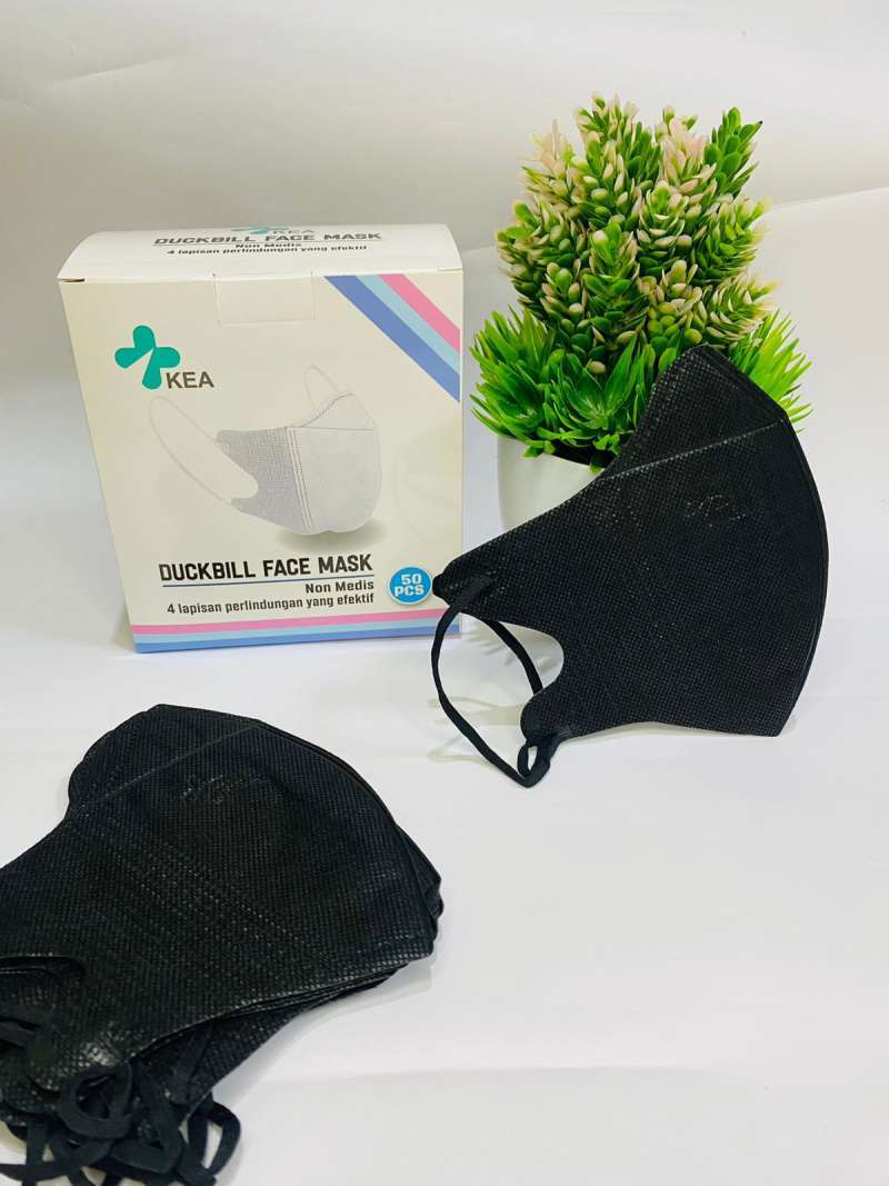 Jual MASKER DUCKBILL GARIS KEA 4PLY EMBOS DEWASA - 1 BOX ISI 50 PCS di ...
