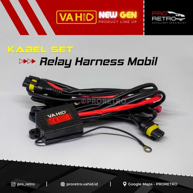 Promo KABEL SET HID MOBIL RELAY HARNESS CONTROLLER Diskon 14% di Seller ...