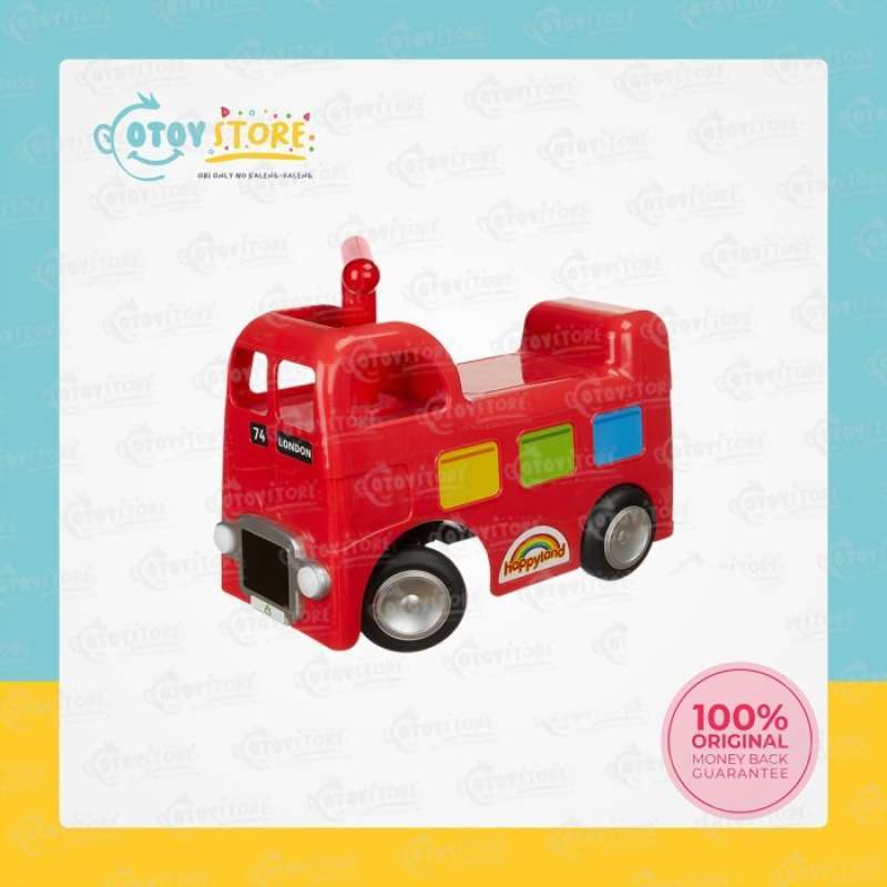 Jual ELC HAPPYLAND RIDE ON LONDON BUS / ORIGINAL ELC RIDE ON BUS di ...
