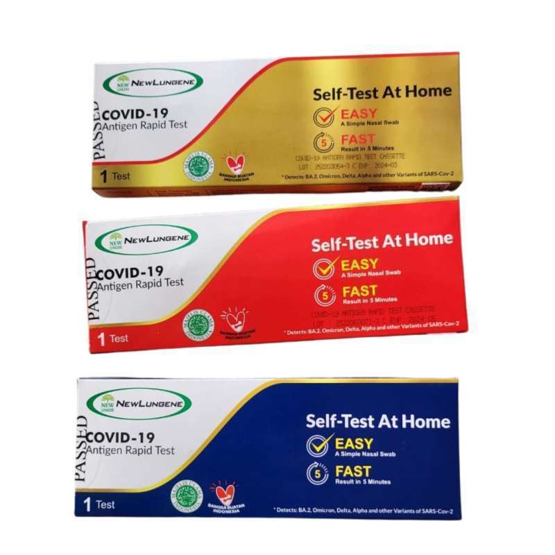 Promo NEW LUNGENE ANTIGEN SWAB SELF TEST DETEKSI OMICRON NEWLUNGENE ...