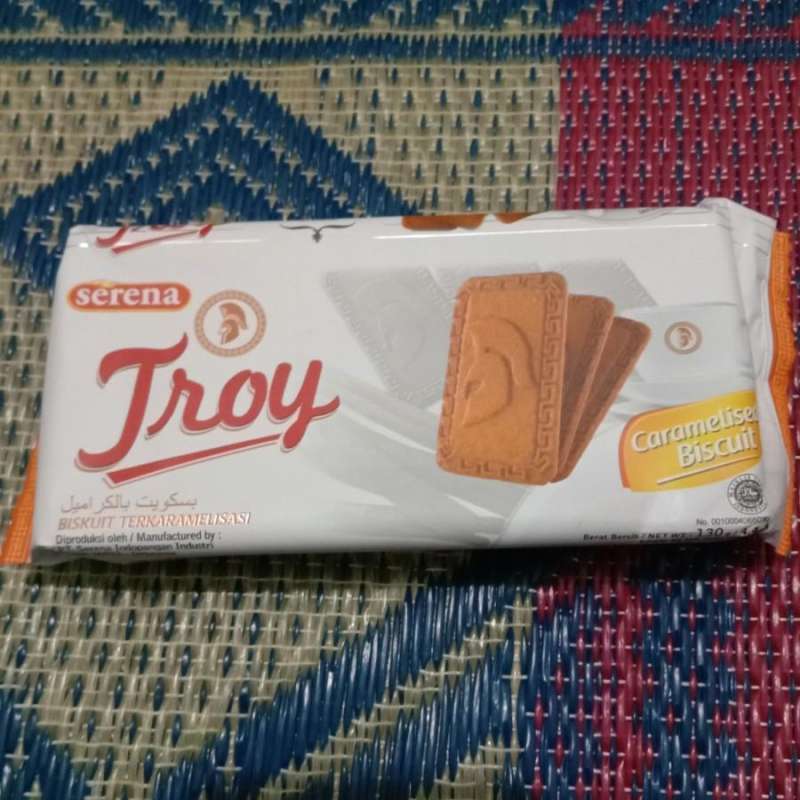 Jual Biskuit terkaramelisasi Serena Troy biscuits di Seller Classy's ...