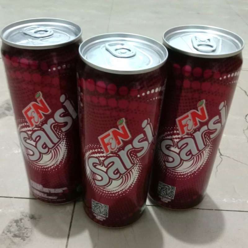 Jual Minuman berkarbonasi berperisa sarsaparilla/fn sarsi 325 ml x 3 ...
