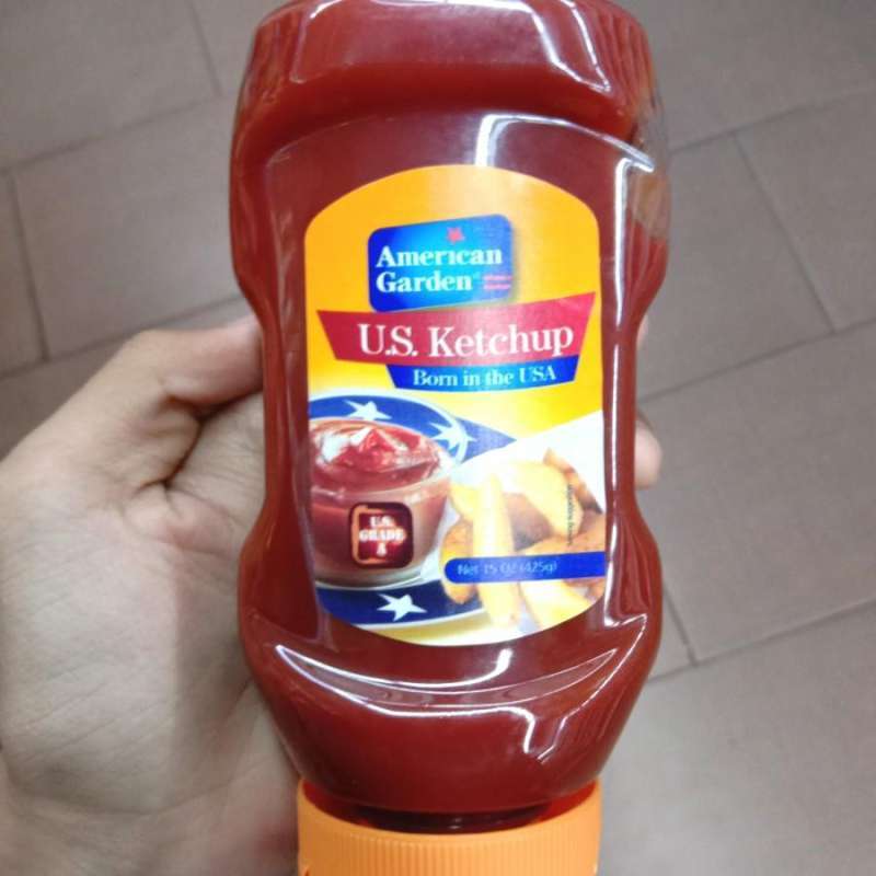 Jual Saus Tomat American Garden Tomato Ketchup 425 Gr Us Ketchup Di ...