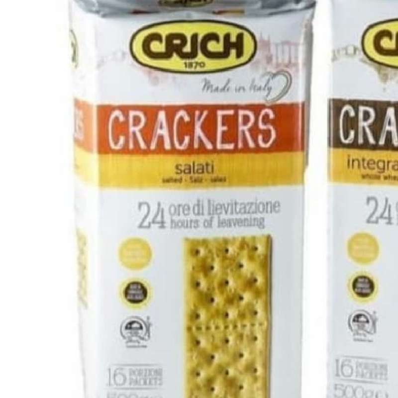 Jual crich crackers salted 500 gr/krekers gandum di Seller Classy's ...