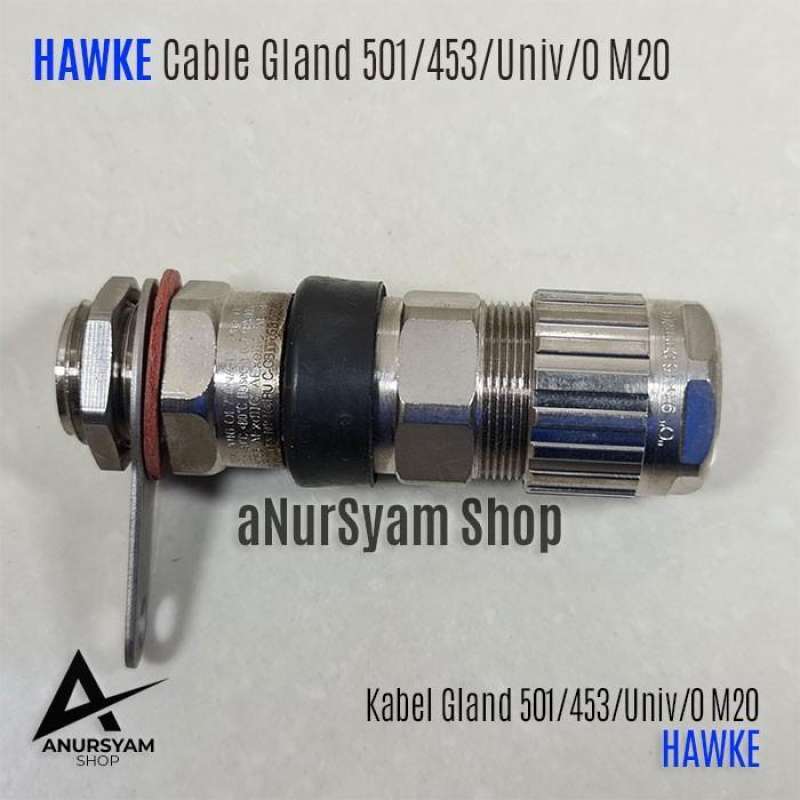 Jual Hawke Gland Cable Hawke 501/453/univ/0 M20 Kabel Gland Hawke 9.5 ...