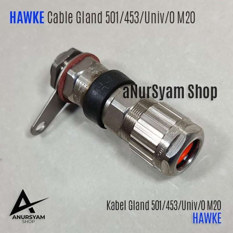Jual Hawke Gland Cable Hawke 501/453/univ/0 M20 Kabel Gland Hawke 9.5 ...