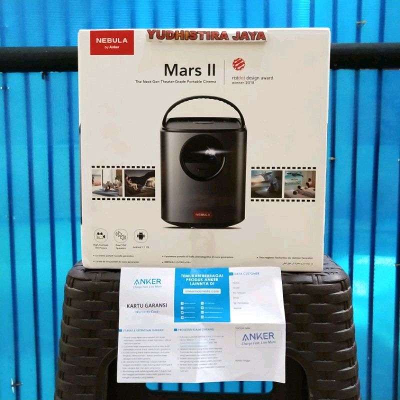 Promo Anker Nebula Mars II Smart Proyektor Portable Resmi Anker D2322 Diskon 32% di Seller ...