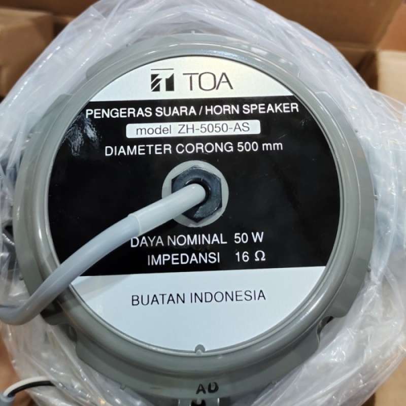 Promo Speaker Corong Toa 50 Watt Zh 652 Td Toa Masjid Musholla - Type 5050as Diskon 13% Di ...