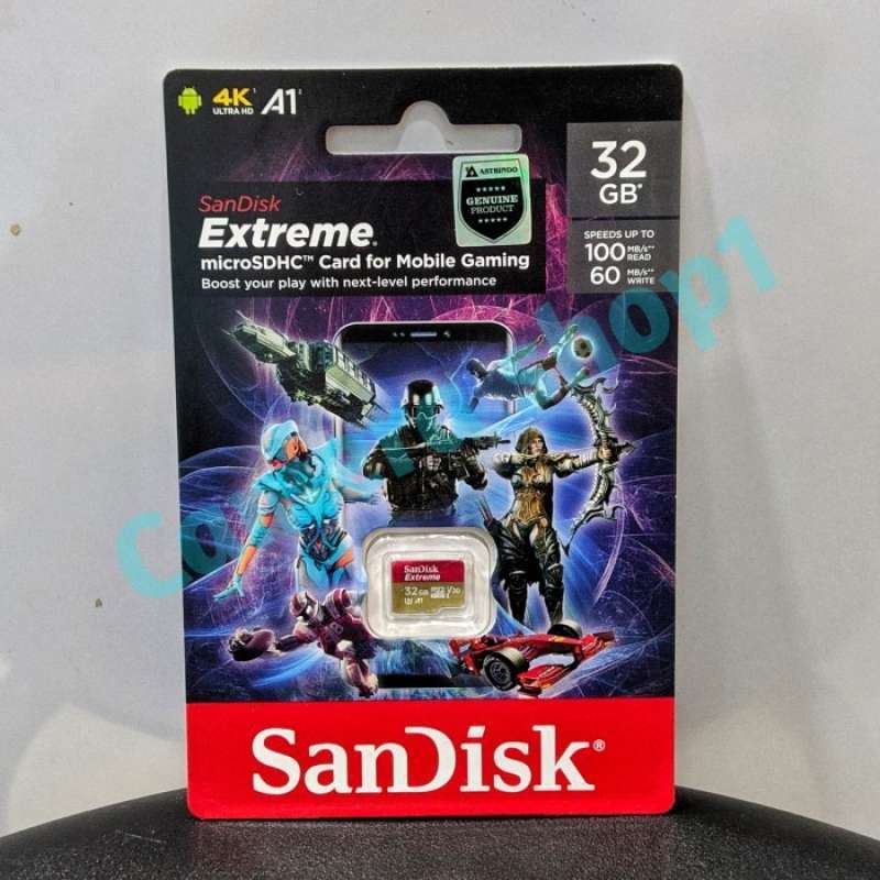 Promo Sandisk Extreme Micro 32Gb 100Mb/S Diskon 12% di Seller Ghazlan ...