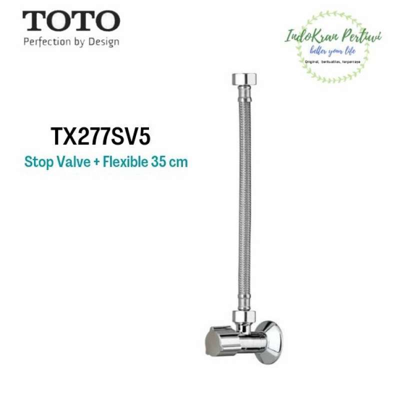 Promo Stop Kran With Flexible Hose Toto Tx277s/tx277sv2/tx277sv5 ...