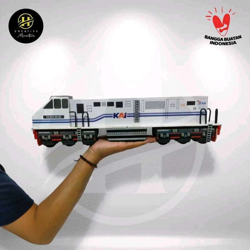 Jual !!!promoo!! Miniatur Lokomotif Cc203 Medium Di Seller Gudang Juara ...