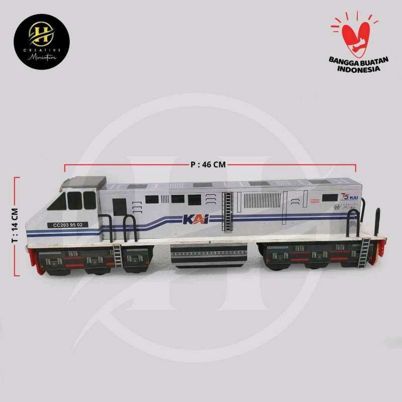 Jual !!!promoo!! Miniatur Lokomotif Cc203 Medium Di Seller Gudang Juara ...