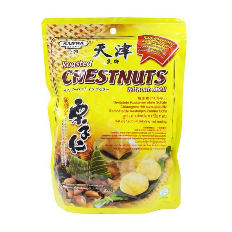 Jual Sanwa Roasted Chestnuts without Shell 500g di Seller BisQuitto ...